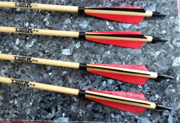 Equipment Review – Timber Creek Wooden arrows | My Archery Experiences